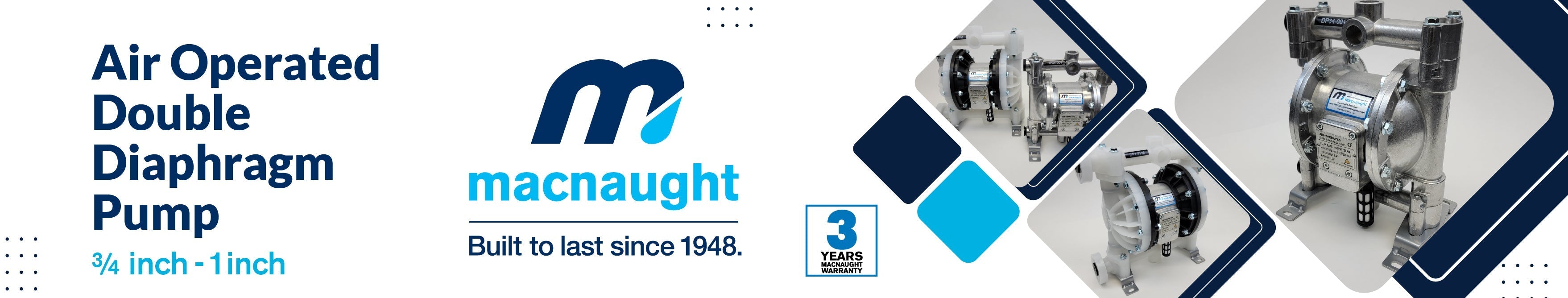 M3 AODD Pumps | Macnaught USA