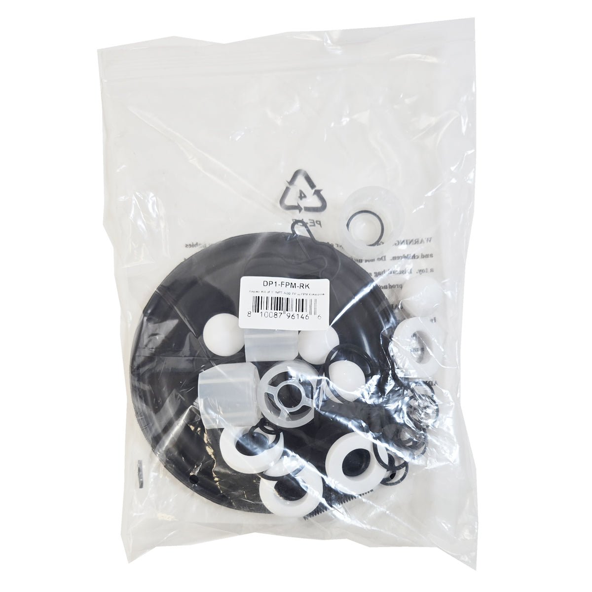 1 NPT AODD Aluminum Repair Kit - FPM Elastomer | Macnaught USA