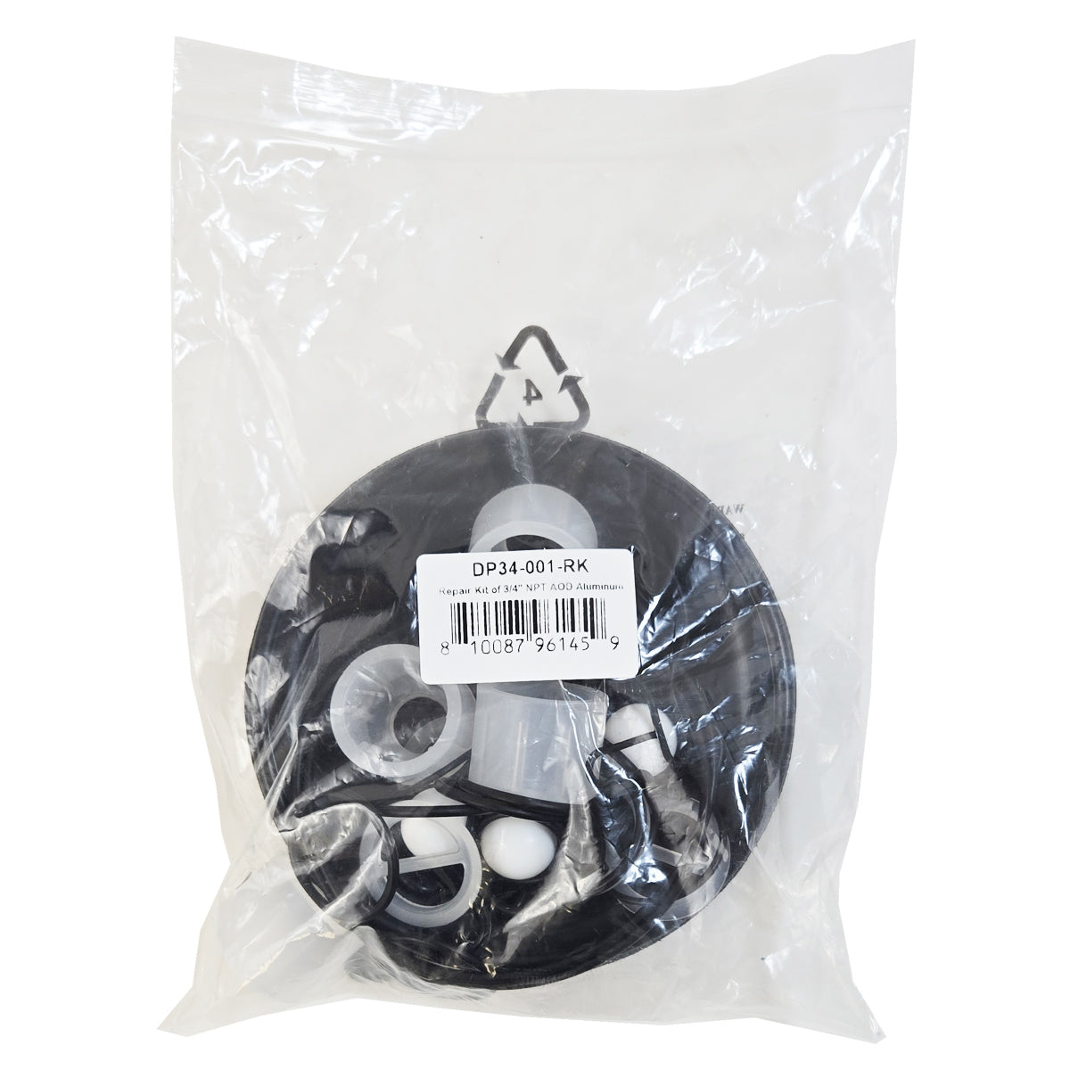 3/4 NPT Air operated diaphragm Pump Aluminum Repair Kit