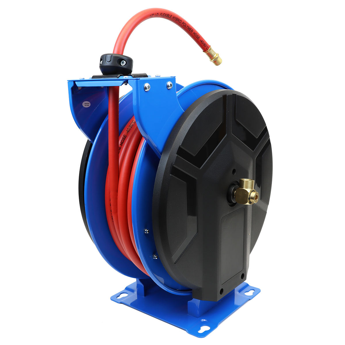 Slow Retraction Air/Water Hose Reel 1/2” x 50 ft - Macnaught