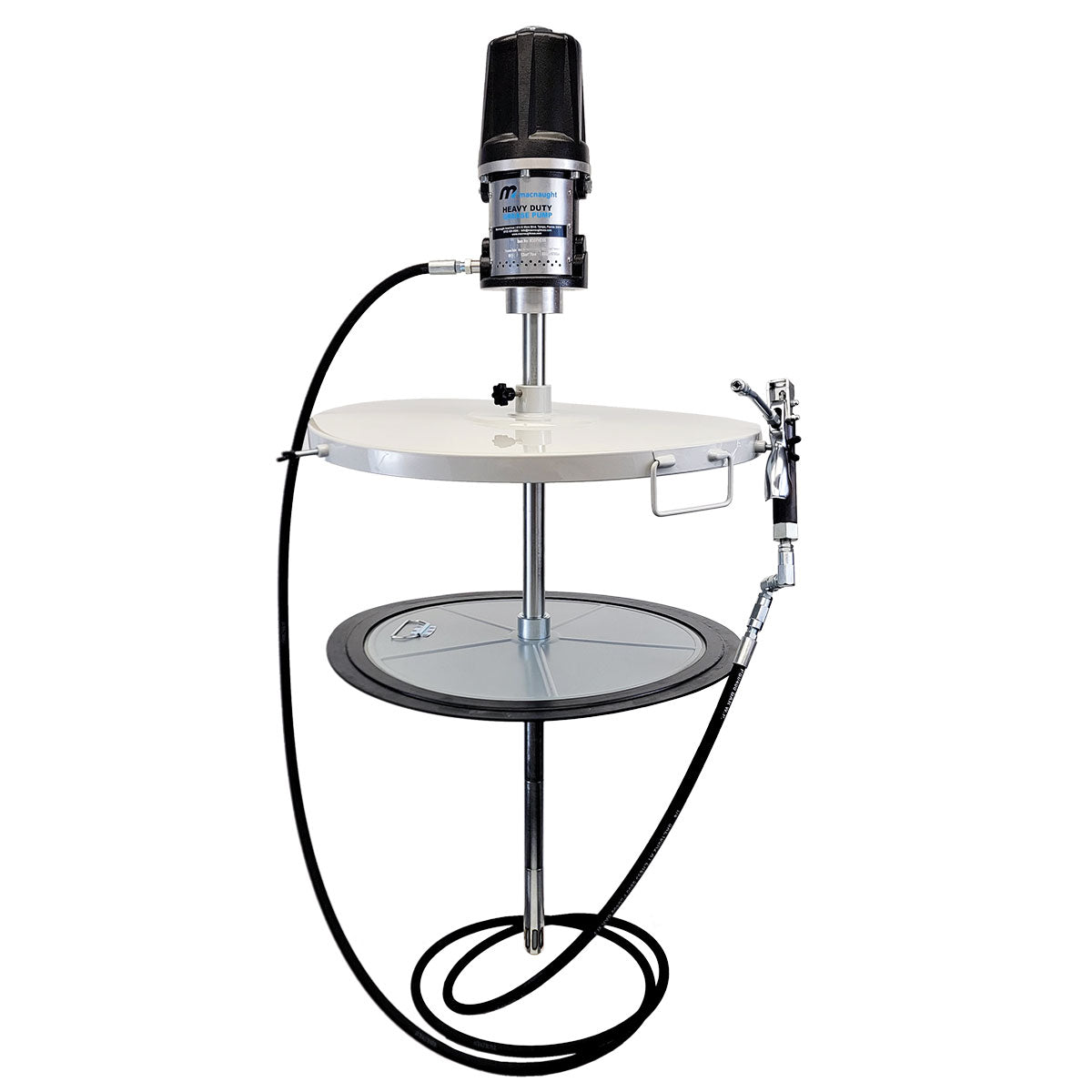 Macnaught Heavy Duty M3 50:1 Grease Pump for 55 Gallon Drums - 4 PPM G