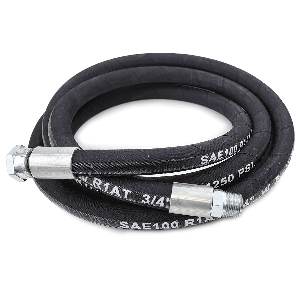 Macnaught M3 13 FT Premium Grade High Flow Oil Hose 3/4 inch Male NPT