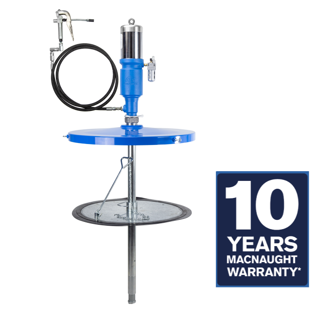 High Volume Air Operated Grease Pump With Booster Gun | Macnaught USA